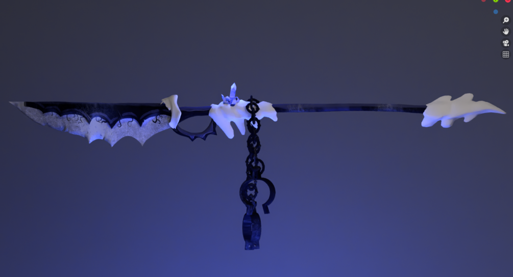 Reaper's Glaive | VRChat Asset