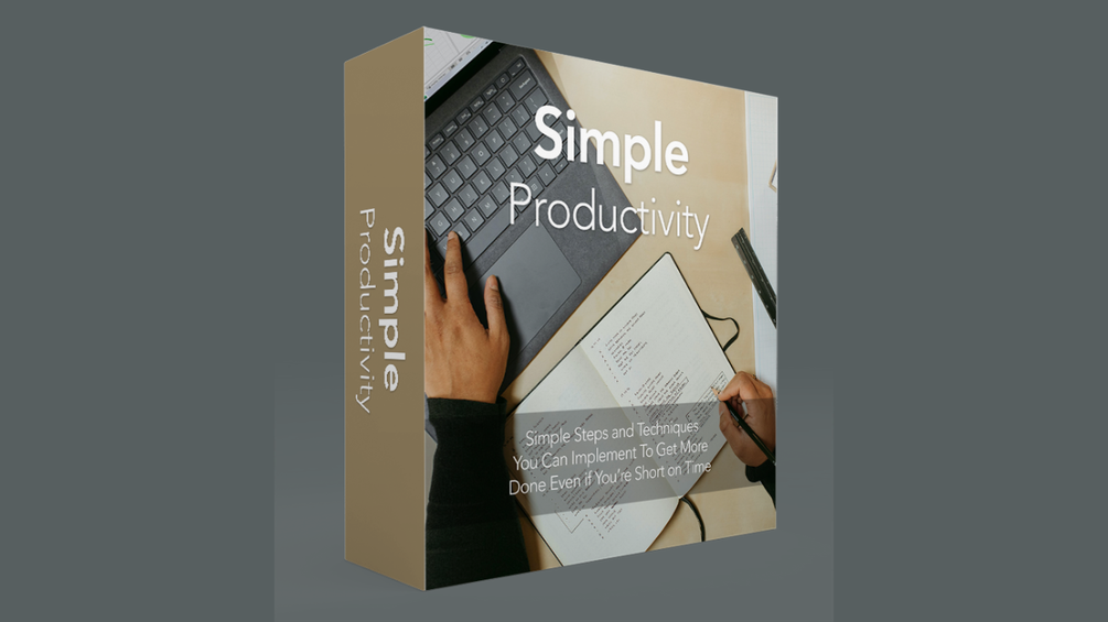 Resell Premium Book - Simple Productivity