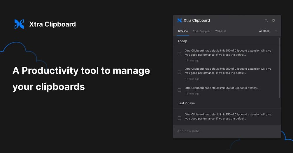 Xtra-Clipboard Extension