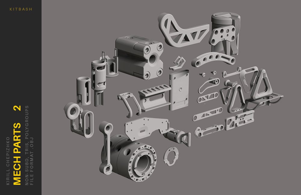 Mech parts set 2