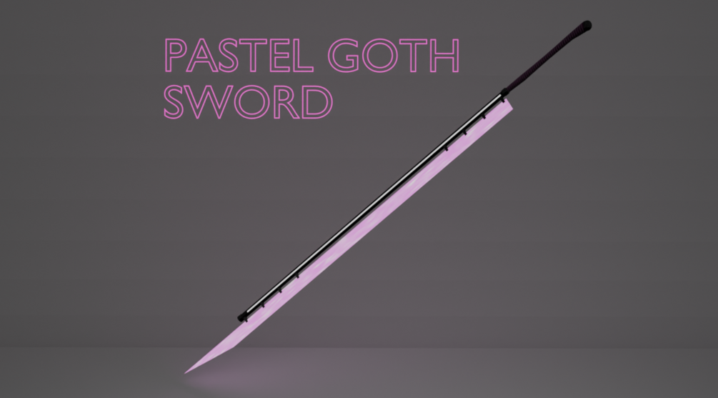 PASTEL GOTH SWORD