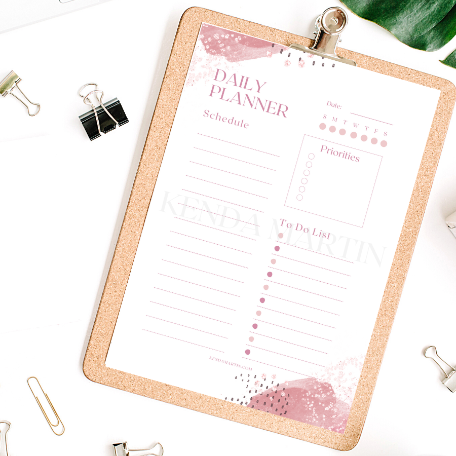 HOW TO CREATE AN EFFECTIVE DAILY ROUTINE | Kenda Martin