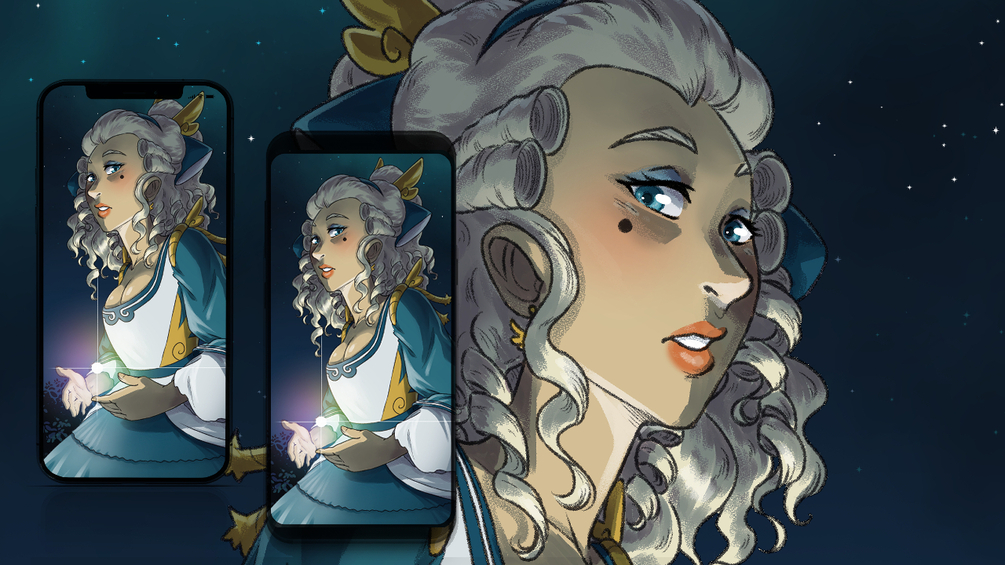 Phone wallpaper - Royal Huppermage