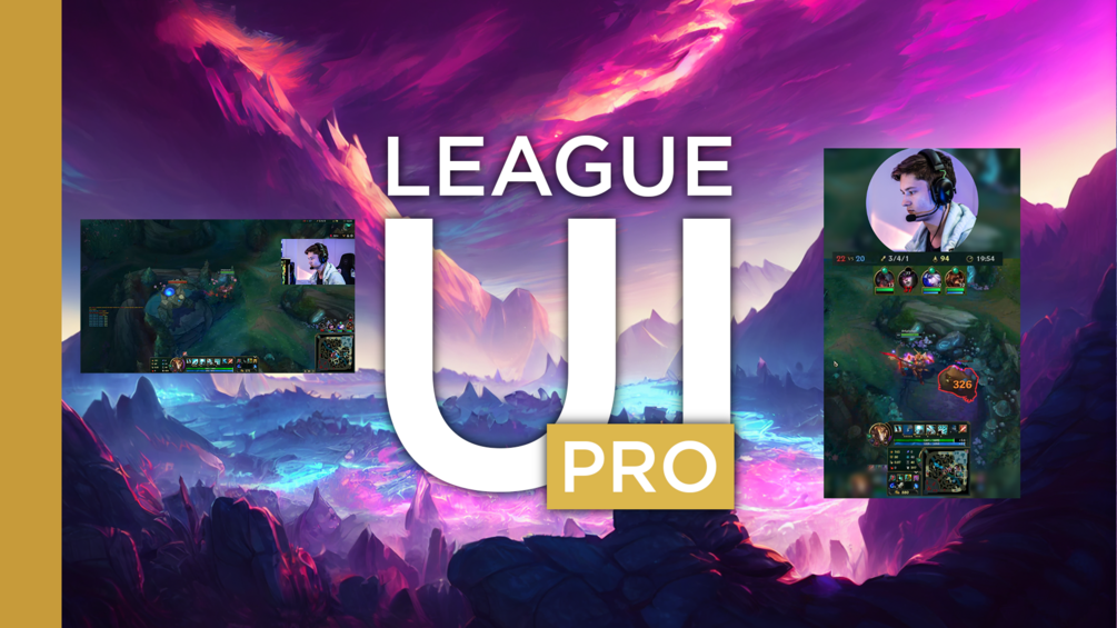 League of Legends Pro Resolve Template for TikTok: LeagueUI Pro