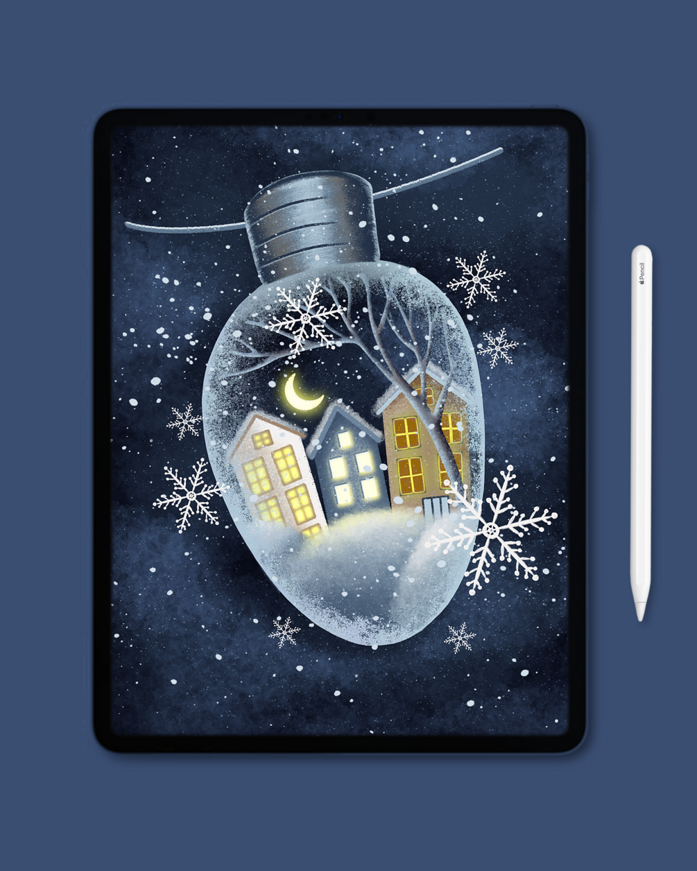 Winter Holidays Illustration Tutorial Bundle