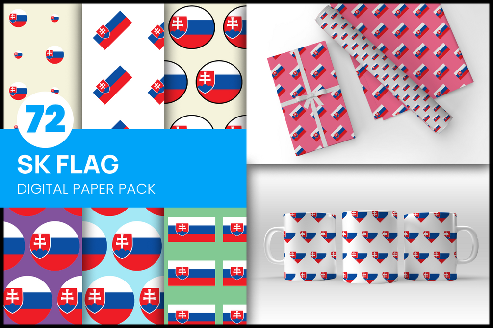 SK Flag Seamless Patterns