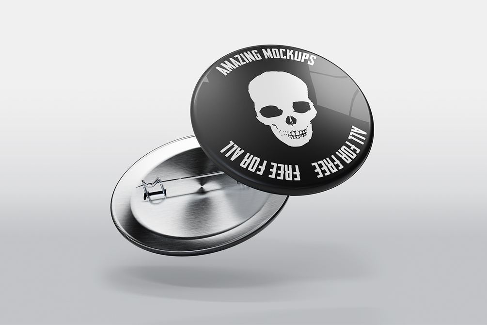 Free: Button mockup - 5 views