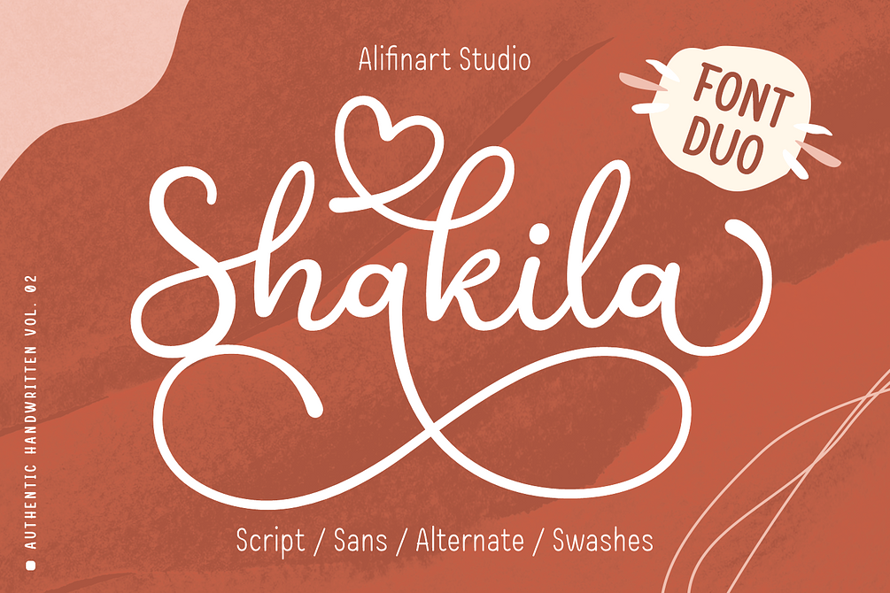 Shakila Handwritten Font (DEMO)