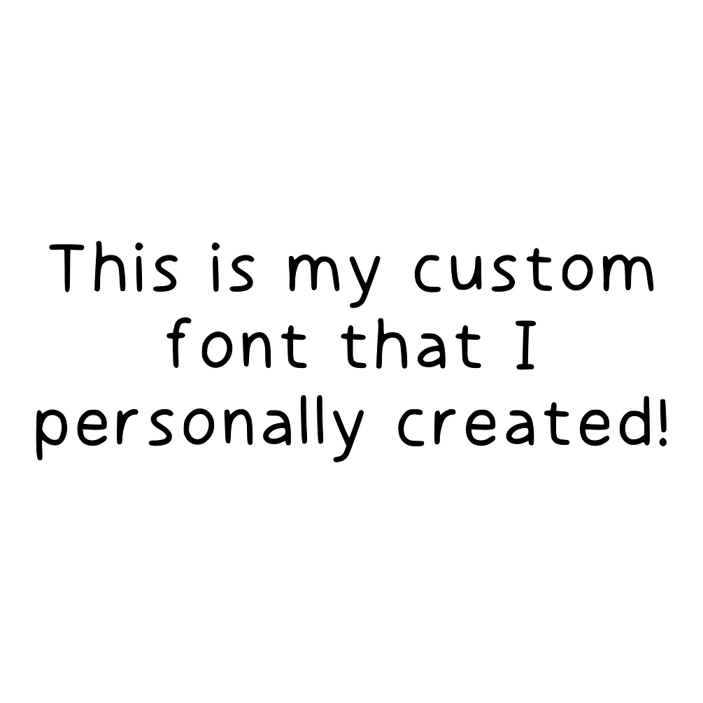 Simple Font