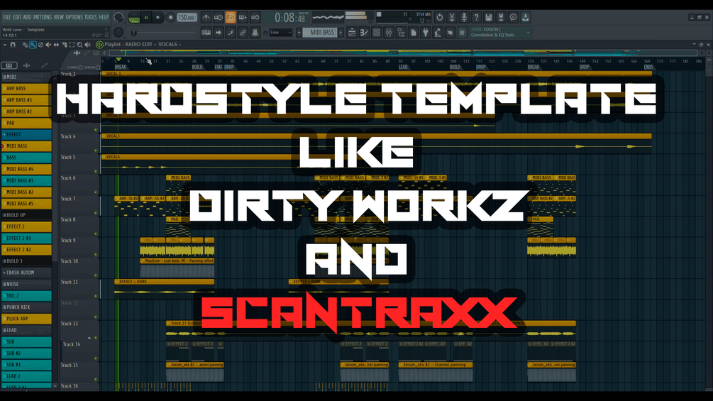 Template Hardstyle - Like Dirty Workz and Scantraxx