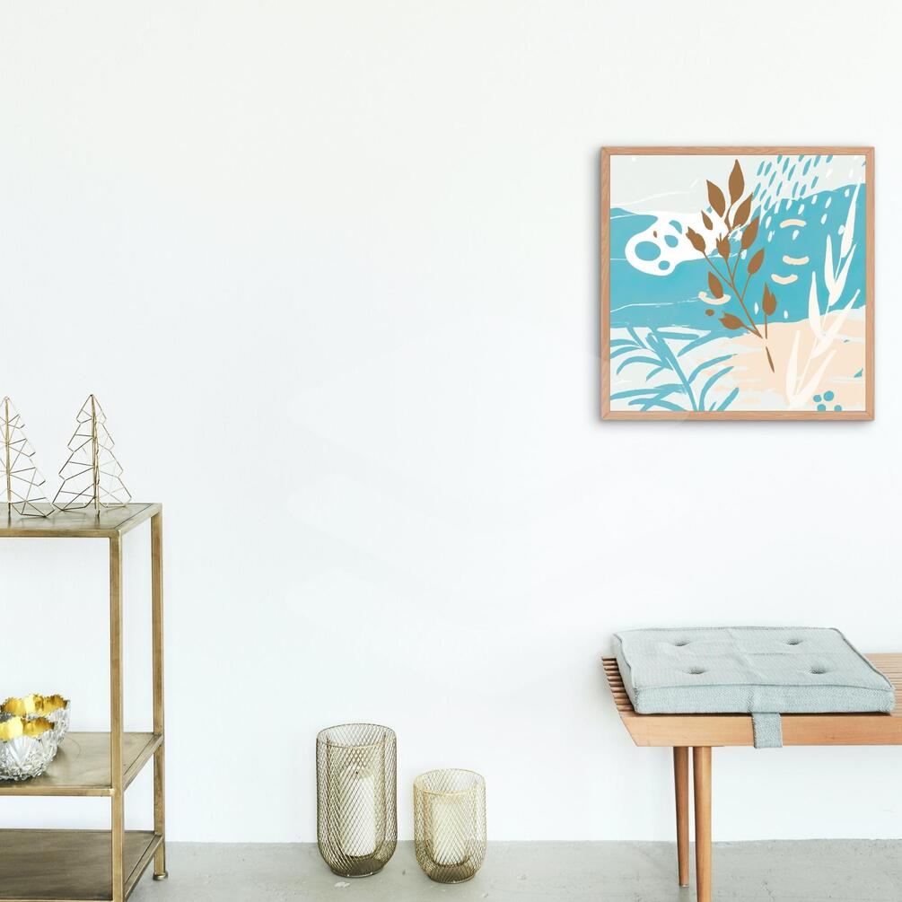 Botanic, Flower, Abstract, Boho style, Printable, Home Decor, Print on ...