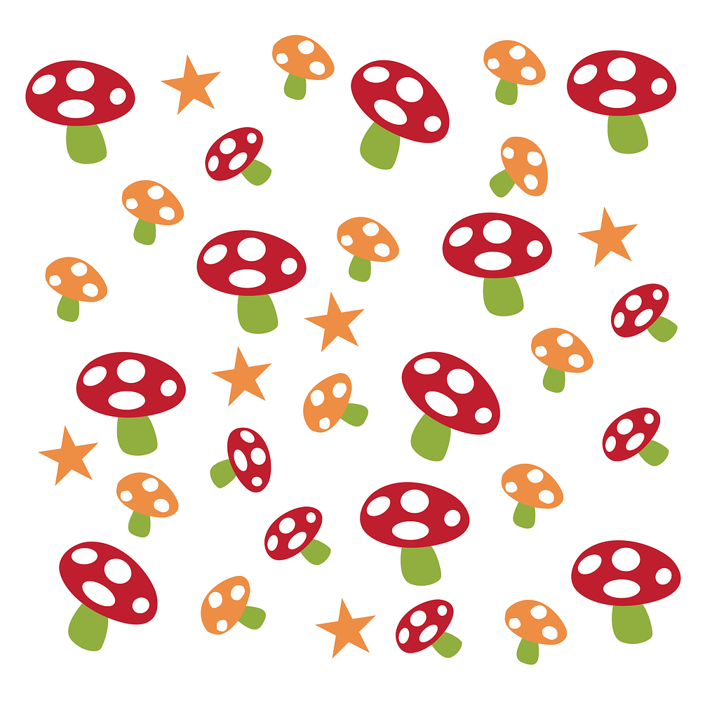 mushroom pattern