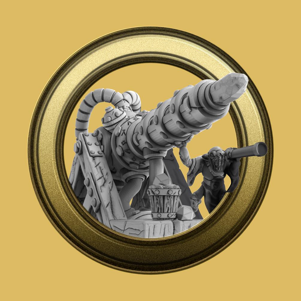 Vermin Clans - Lightning Cannon - 10mm