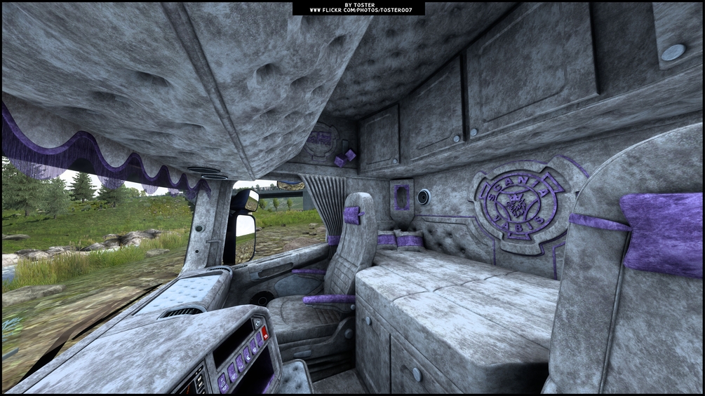 Interior Scania by RJL ADAMOS ETS 2 #32