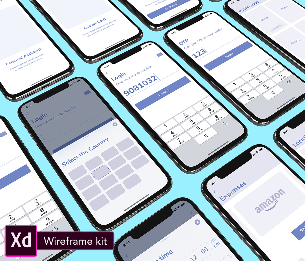 Wireframe UI Kit