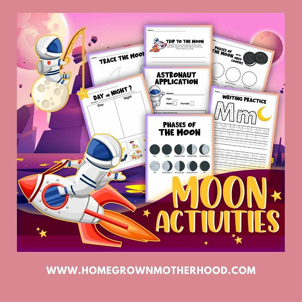 Moon Activity Pack