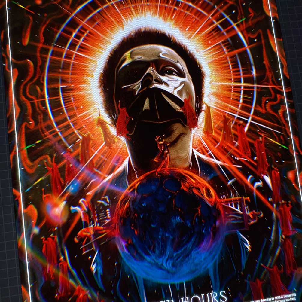 AFTER HOURS TIL DAWN STADIUM TOUR POSTER (KAYTRANADA & MIKE DEAN VERSION)