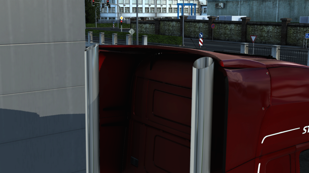 [ETS2] Scania RJL Cut Stacks With Air Bar