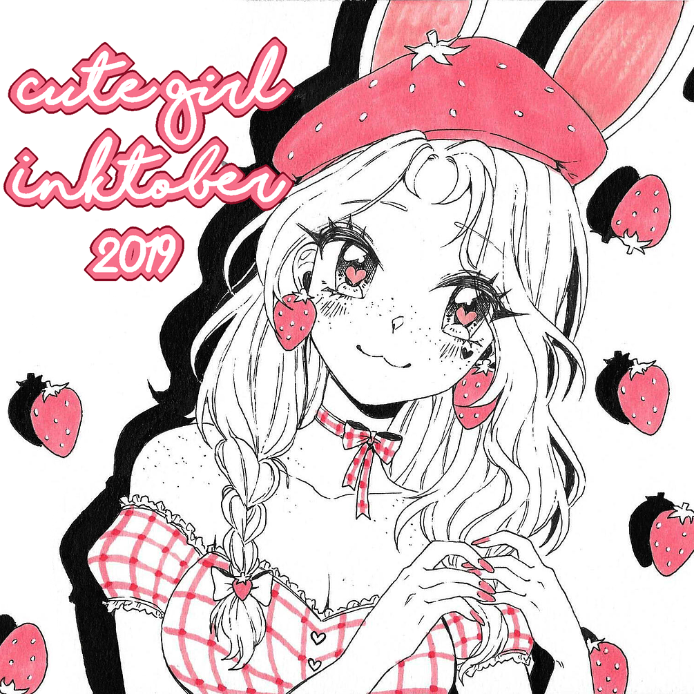 Cute Girl Inktober 2019