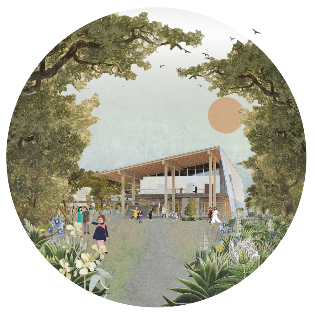 Post Digital Architectural Collage in Photoshop | File