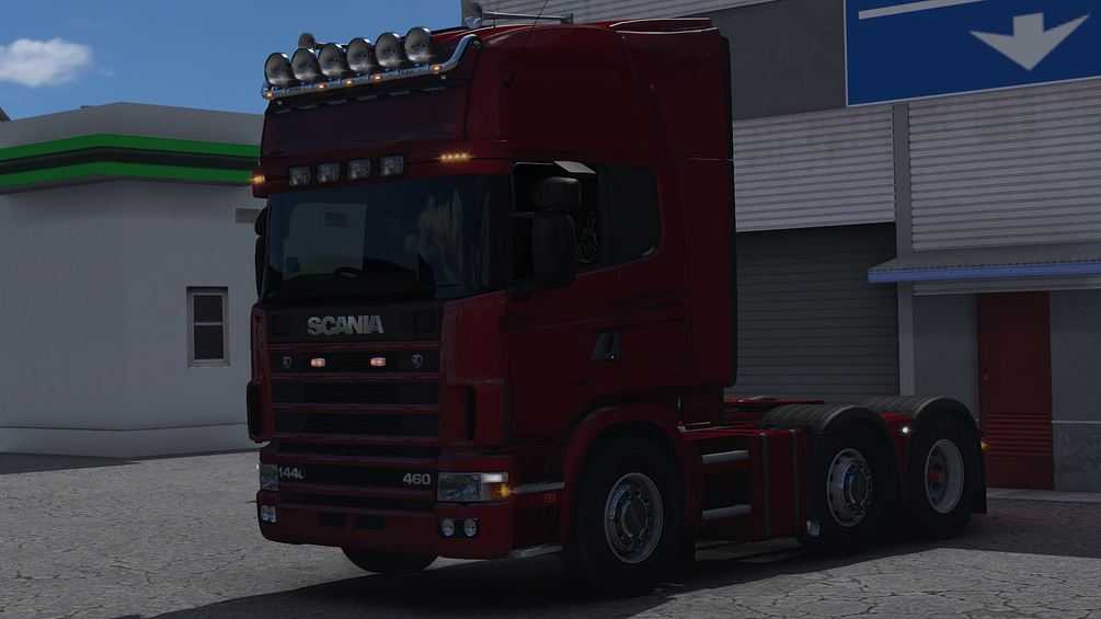 Scania RJL Old 4 Spot Sunvisor Pack