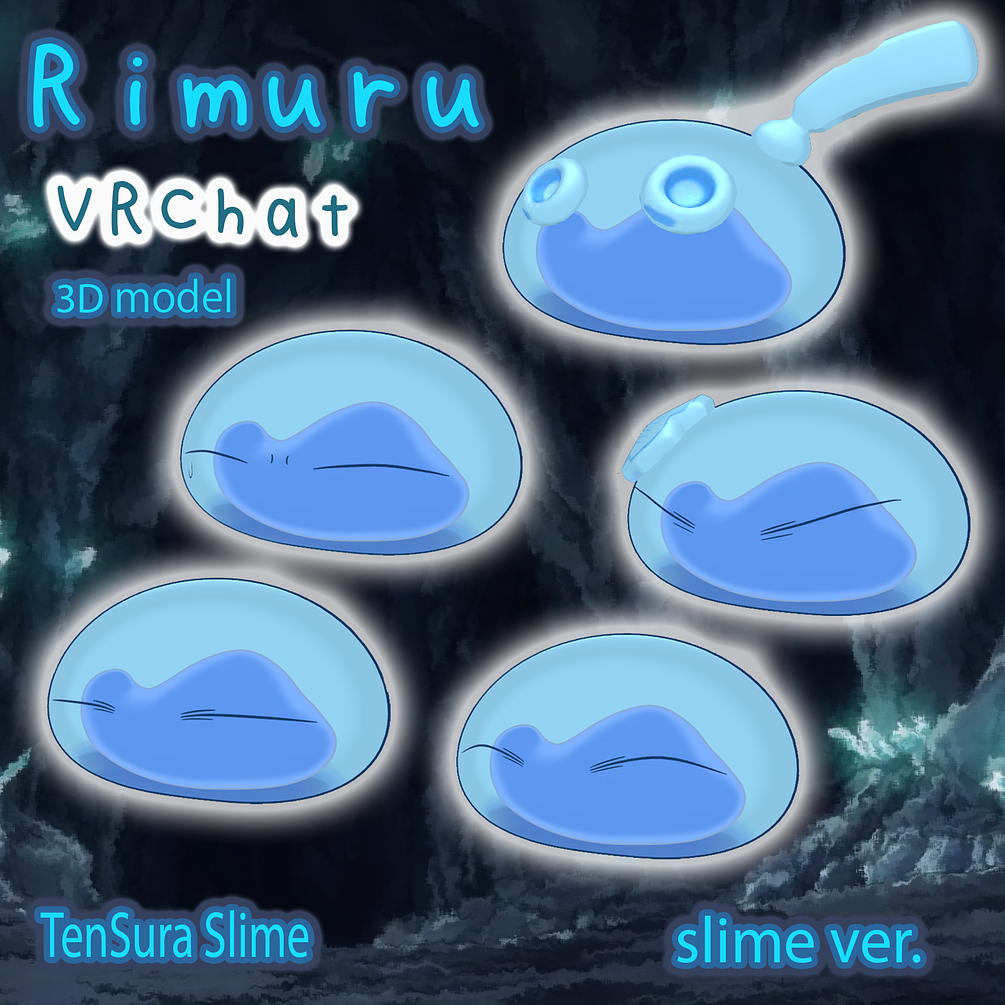 [Rimuru Tempest] VRChat Avatar (slime ver)
