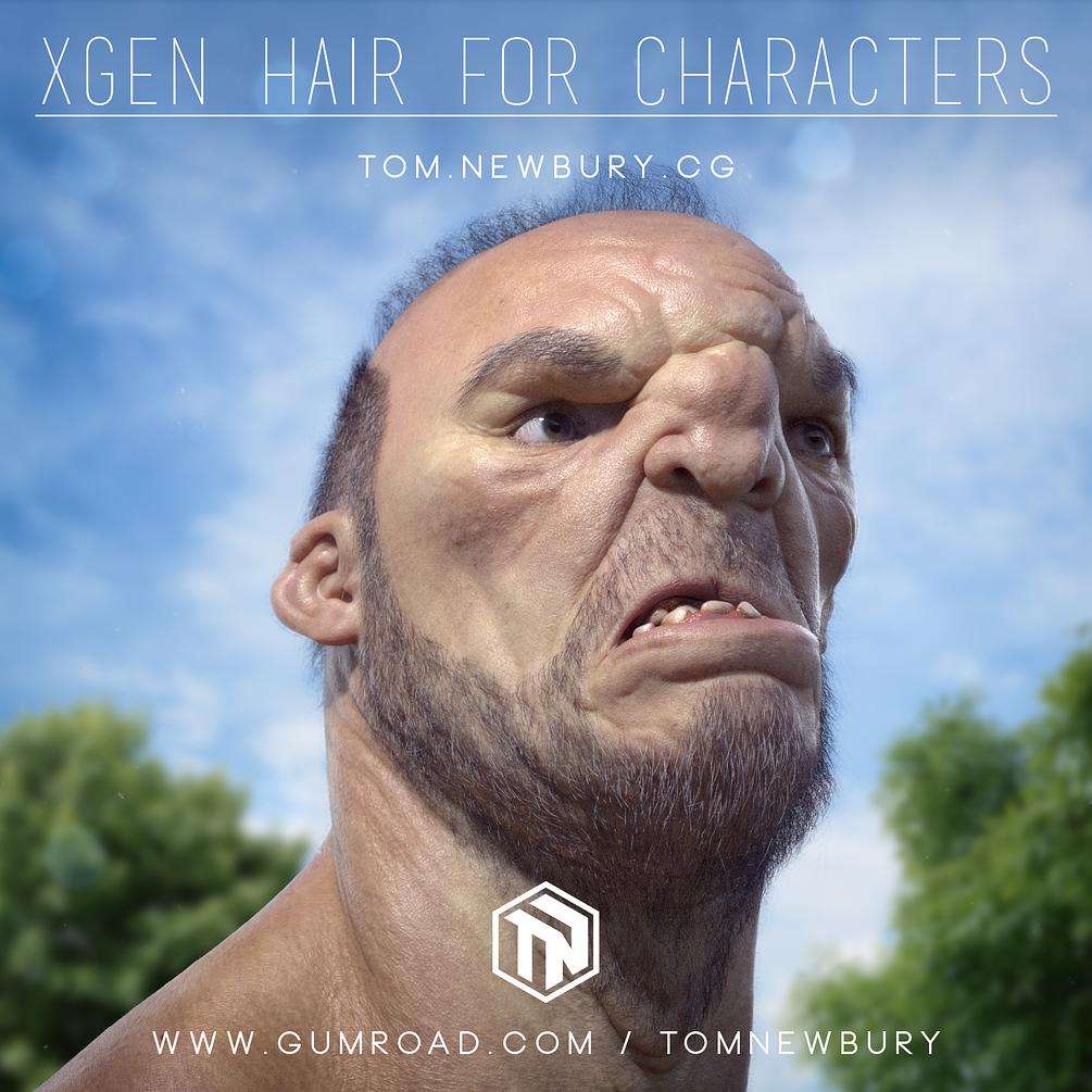 Tutorial: Xgen Hair for Characters