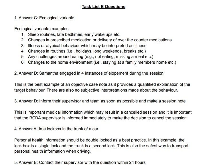 RBT mock exam 2 with Answer Explanation Guide | 75 new questions + 10 ...