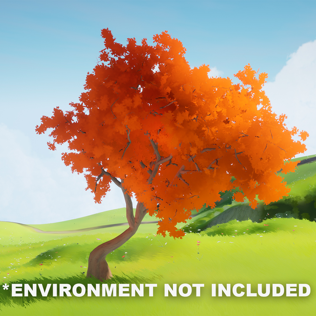 Unreal Engine Modular Stylised Tree