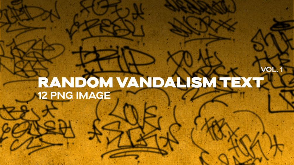 Random vandalism text