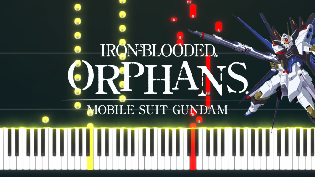 FIGHTER | Mobile Suit Gundam: Iron-Blooded Orphans OP SHEET + MIDI