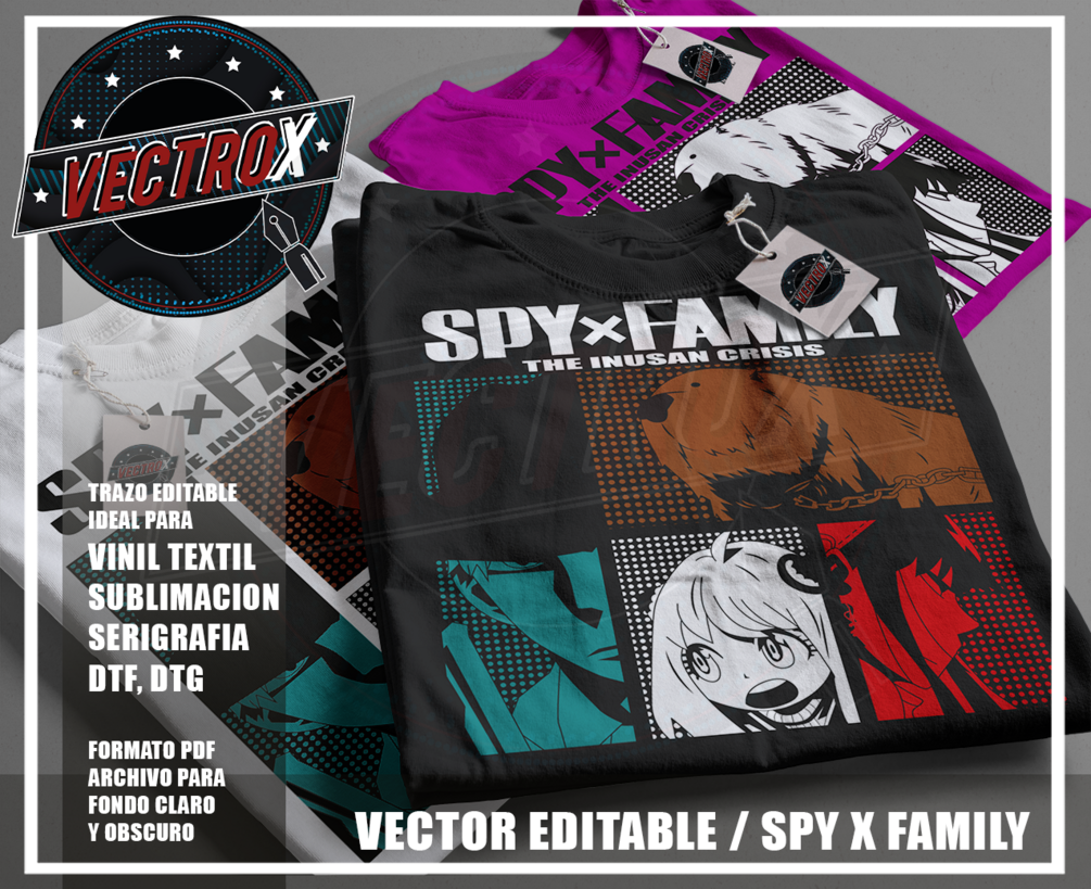 Vector Editable - Spy X Family