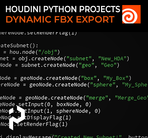 Houdini Python Projects - Dynamic FBX Exporting for Games!