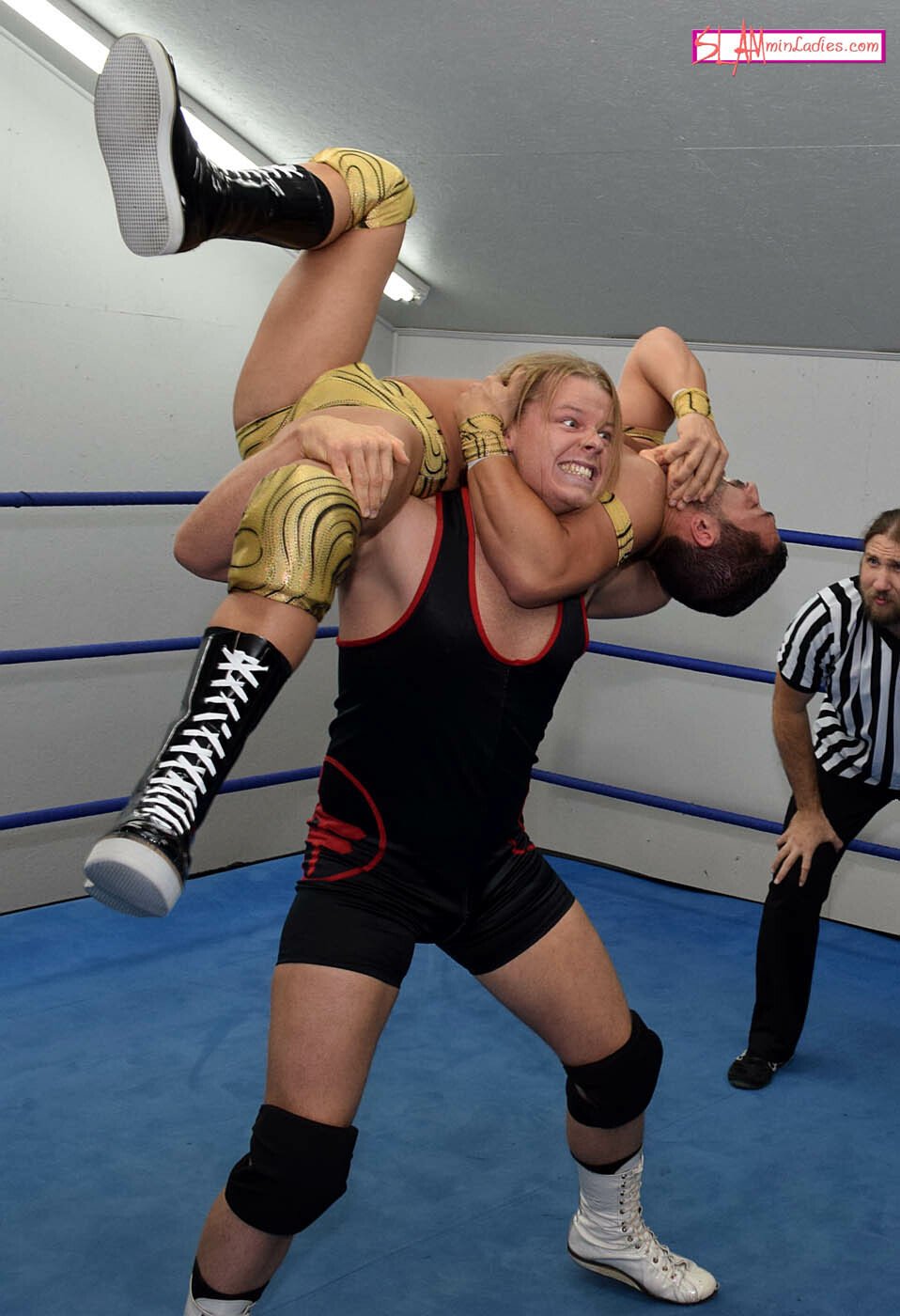 SLAMpeg 2611: Andrea & LT Falk vs Santana & Chasyn Rance