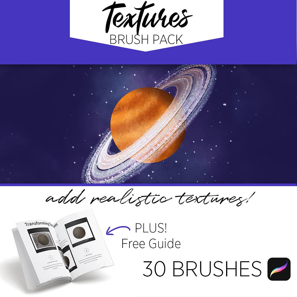 Texture Brushes for PROCREATE
