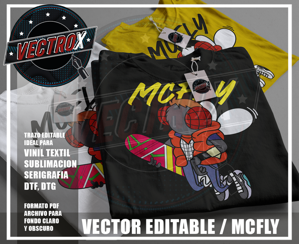 Vector Editable - McFly
