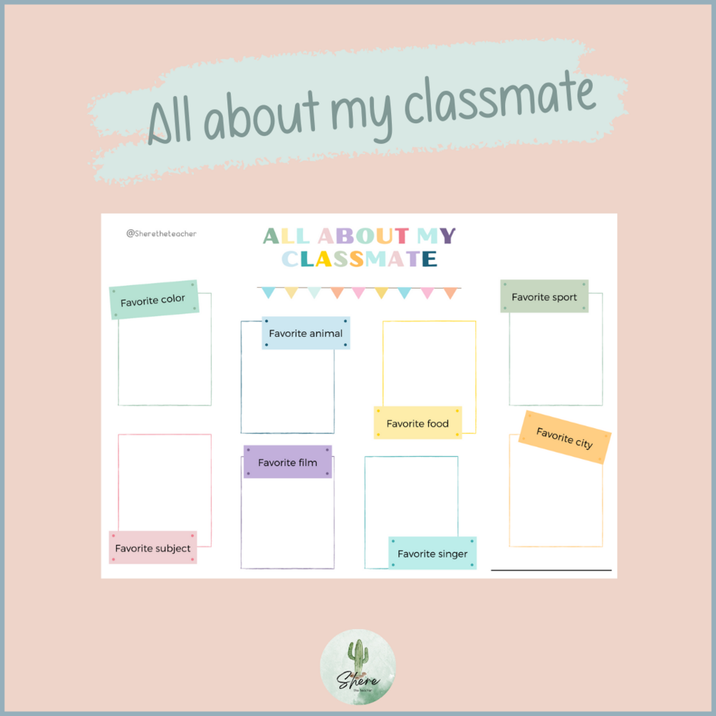 ALL ABOUT MY CLASSMATE