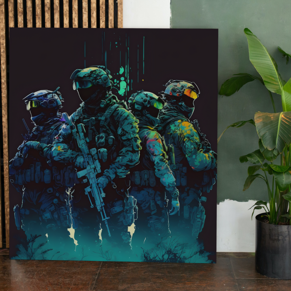 'Soldier Squad' Printable Art