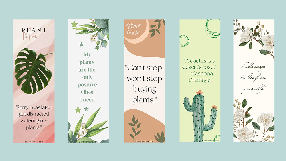 Plant Bookmarks - Quotes