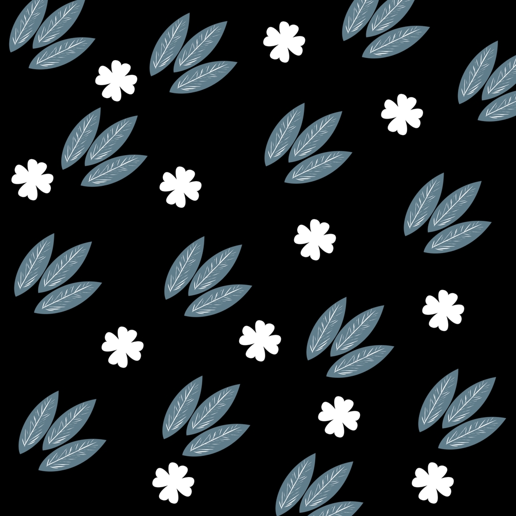 Black Cute Pattern Design