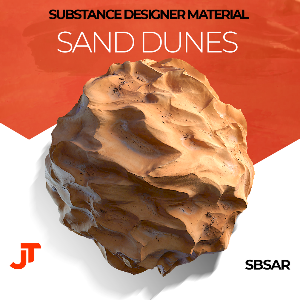 Sand Dunes - Substance Designer Material SBSAR