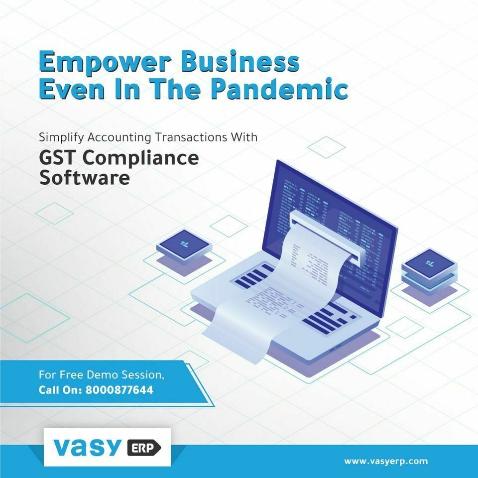 VasyERP - Online GST Billing and Accounting Software with POS in India