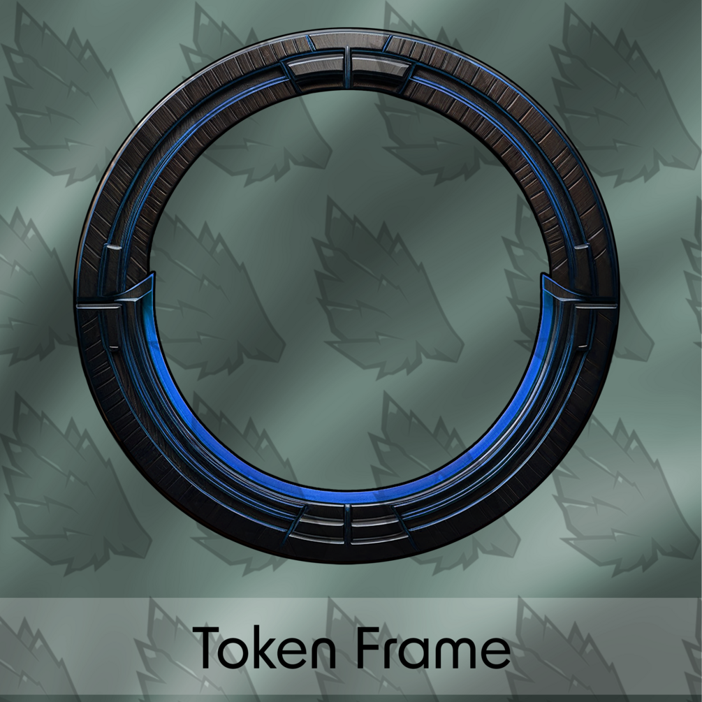 DND / Pathfinder /Token Frame/ Token Border / Foundry VTT / Roll20 ...
