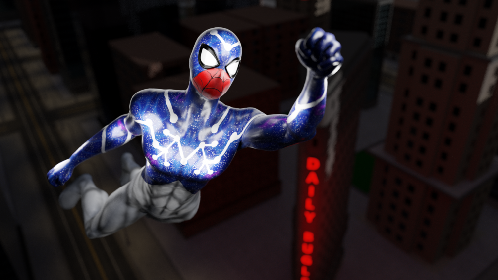 Cosmic Spider-Man Vrchat Avatar