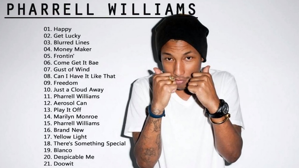 PHARELL WILLIAMS GREATEST HITS