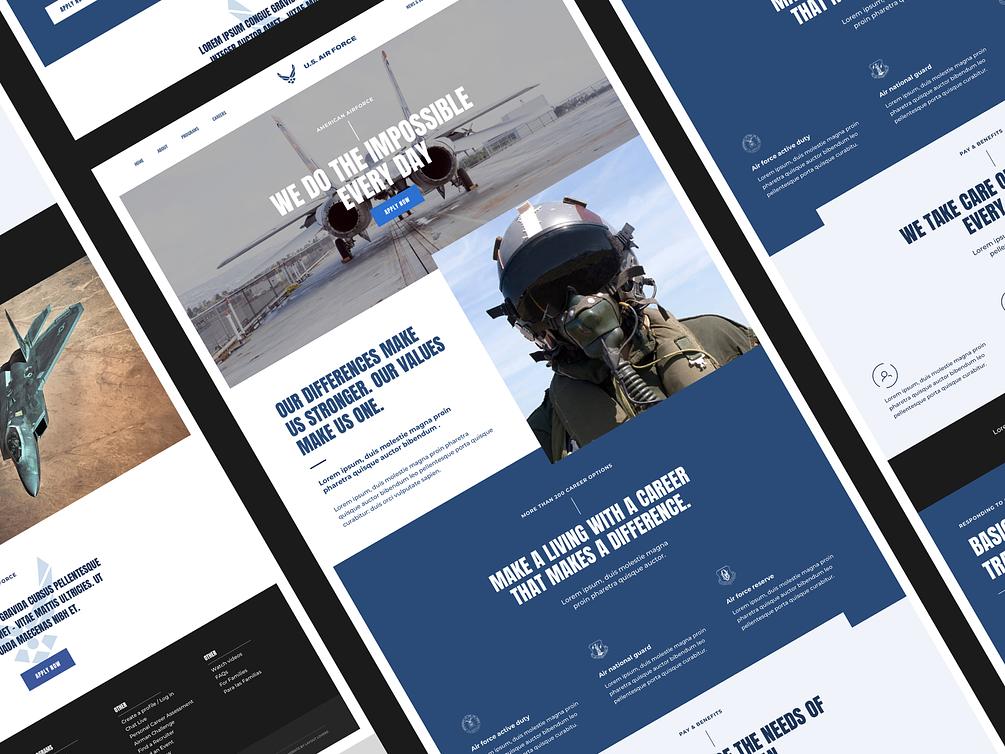 Airforce - Website Template