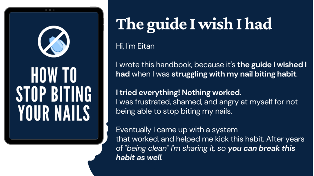 How to stop biting your nails - Handbook
