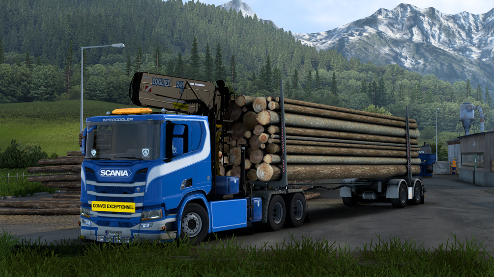 [ETS2] Scania R NG Log Lifter + Trailer
