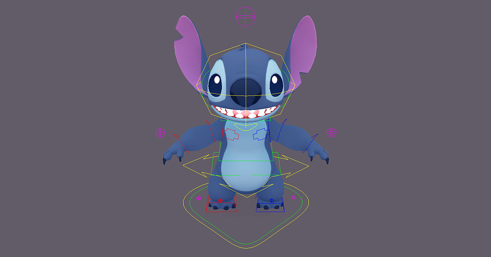 Stitch - Maya Free Rig
