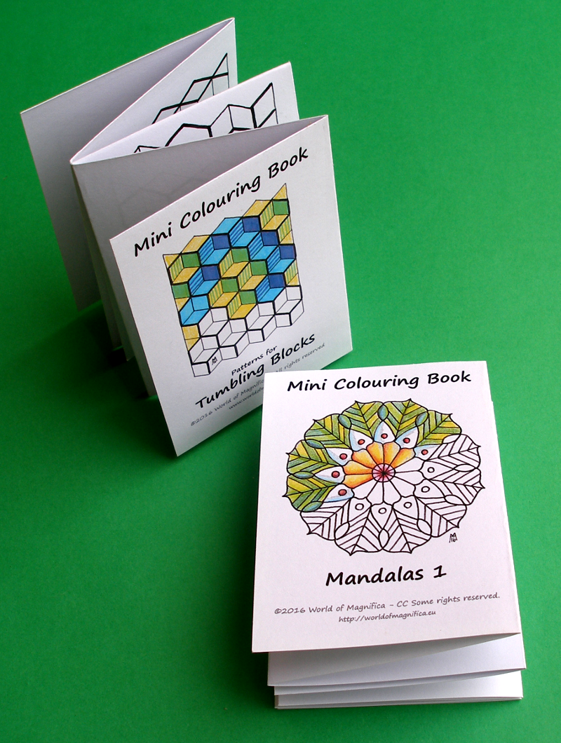 Mini Colouring Books